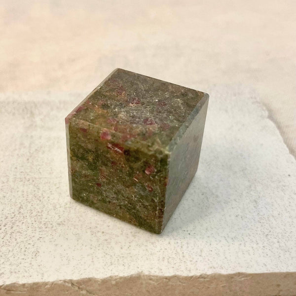 Shop Unique Ruby Kyanite Cubes - Elevate Your Spiritual Connection