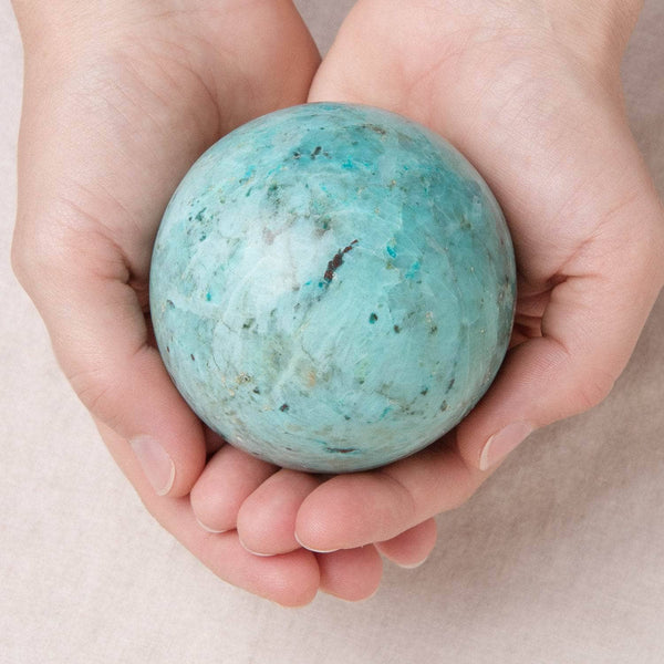 Peruvian Turquoise Spheres - Stunning and Vibrant Stone Spheres