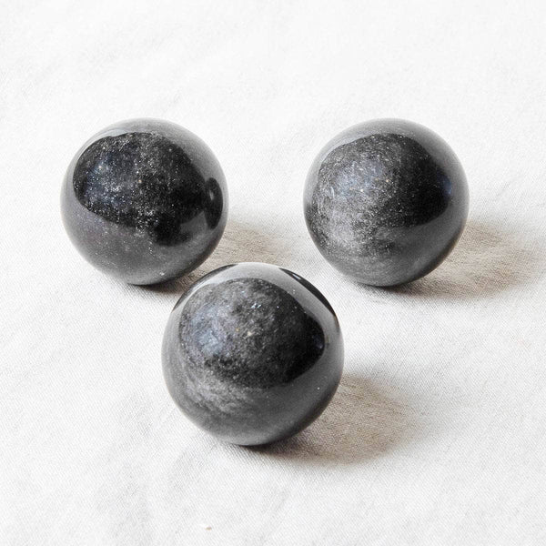 Silver Obsidian Sphere: Unveiling the Enchanting Beauty of Captivating ...