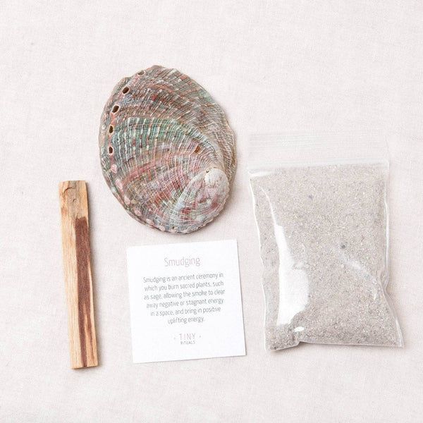 Small Abalone Shell Kit - Smudging Essentials