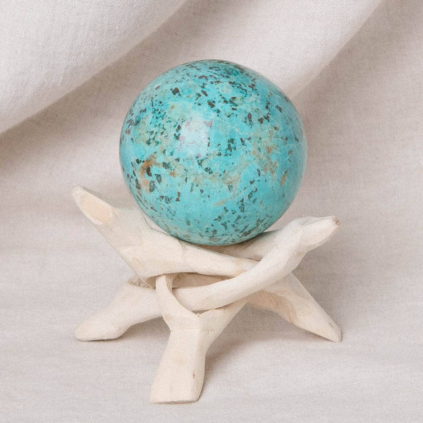 Peruvian Turquoise Spheres - Stunning and Vibrant Stone Spheres