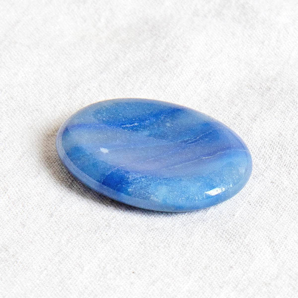 Blue Aventurine Stone - Genuine, Pure Crystal // Tiny Rituals