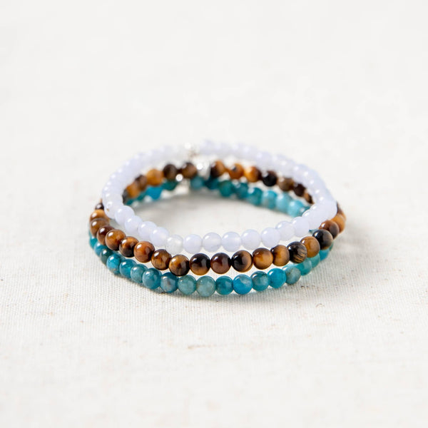 Inner Strength & Motivation Energy Bracelet Set | Tiny Rituals