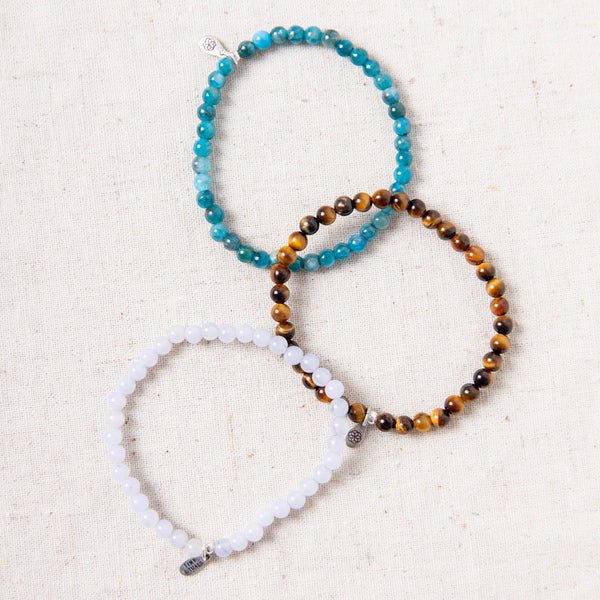 Inner Strength & Motivation Energy Bracelet Set | Tiny Rituals