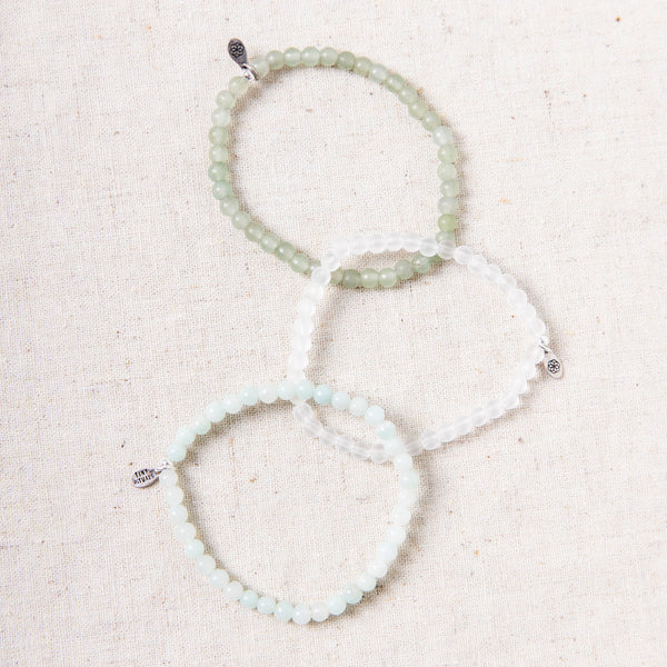 Purpose and Wisdom Energy Bracelet Set | Tiny Rituals