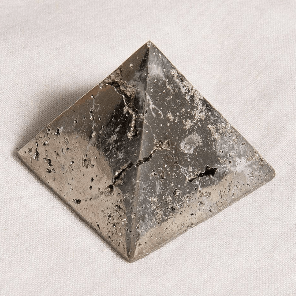 Natural Pyrite Pyramid - AAA Premium Quality